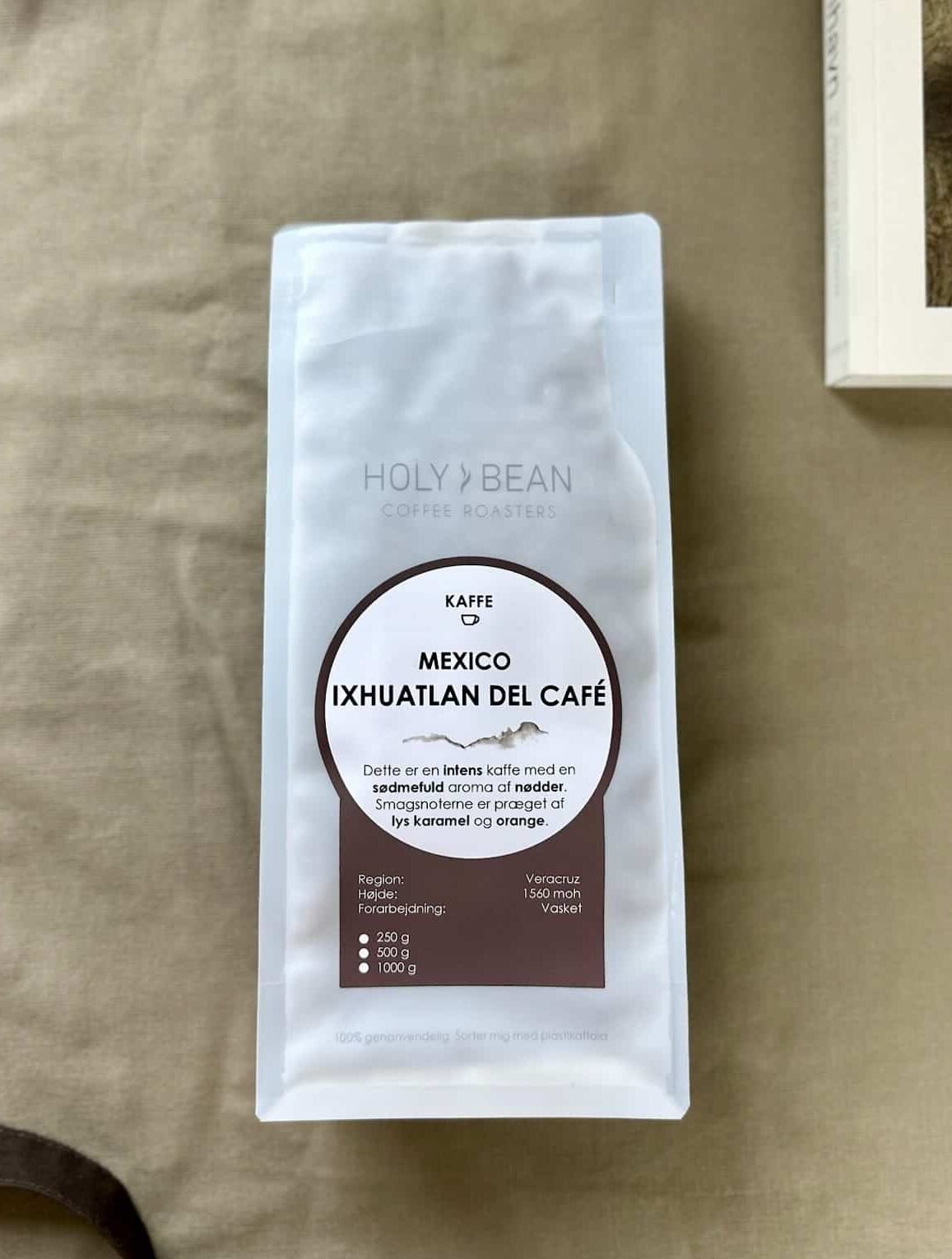 Holy Bean Mexico Ixhuatlan del Café 250 g. - Kaffe - Kaffe & Thehuset